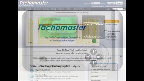 Create A New Driver From A Digipost Pro Upload Tachomaster Tachograph Analysis Youtube