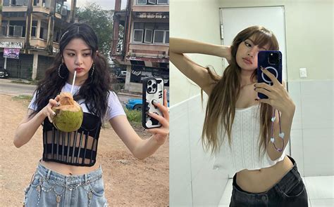 시원하게 당당하게 리사부터 허윤진까지 셀럽들의 크롭탑 하퍼스 바자 코리아