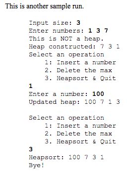 Solved Write A C Program Called Heap Cpp To Conduct Chegg