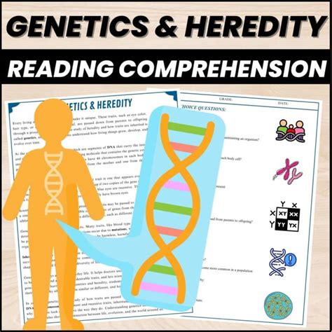 Genetics And Heredity Reading Comprehension Genes Chromosomes Traits
