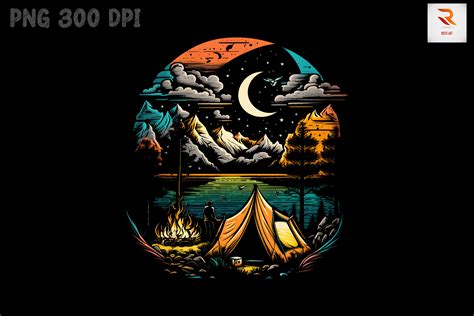 Best Camping Design For Camping Lover 7 By Mulew Art Thehungryjpeg