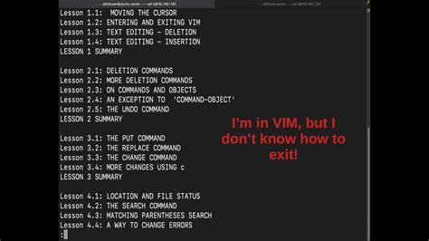 Learn Vim For Free With One Command Youtube