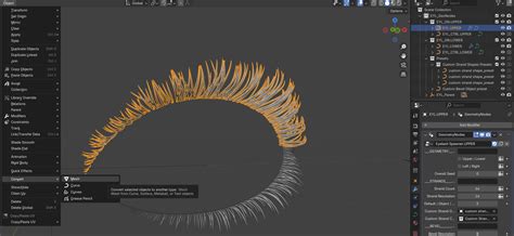 Eyelashes With The Help Of Geometry Node Blender Page Finished Projects Blender