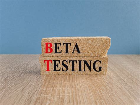 Beta Testing Symbol Concept Words ‘beta Testing Stock Image Image Of Text Check 271698831