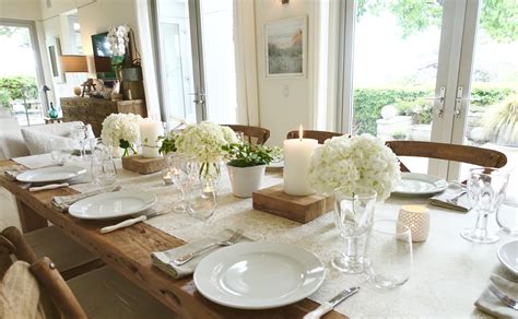 Perfectly Simple Table Settings Edb Designs