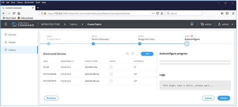 create a greenfield deployment for a new data center network contrail