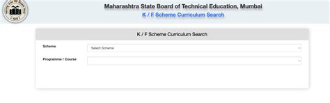 K Scheme Msbte Syllabus 2025 Download Exam Pattern {pdf Format}