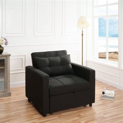 Chirokitia 3 In 1 Convertible Chair Bed Lounger Sleeper Chair Bed