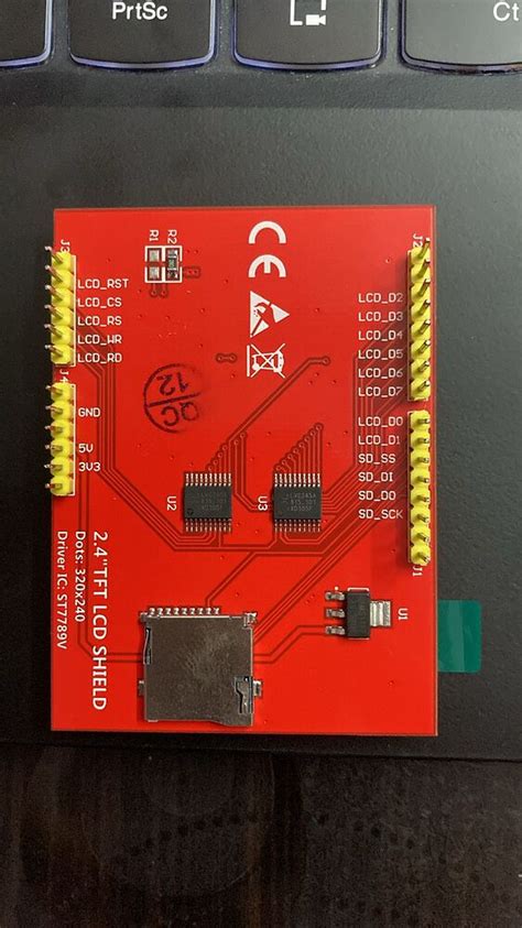 2 4 TFT LCD Shield ST7789V With Wemos D1 Mini ESP8266 General