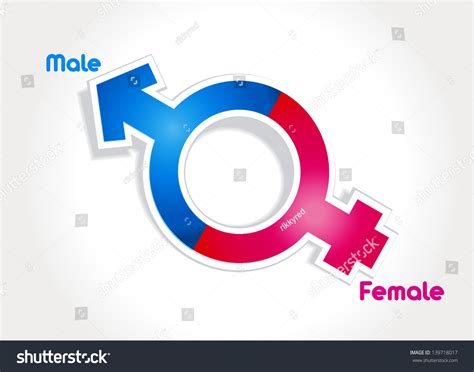 Male Female Sex Symbol Vector Stock Vector Royalty Free 139718017 Shutterstock