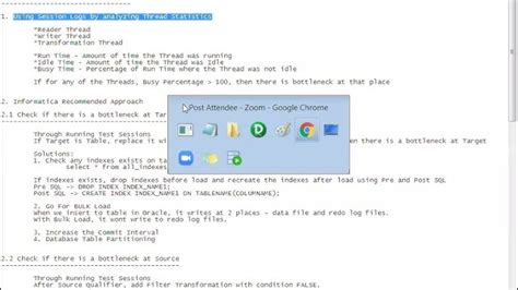 informatica performance tuning interview questions