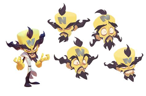Doctor Neo Cortex Expressions Art Crash Bandicoot 4 Its About Time Art Gallery