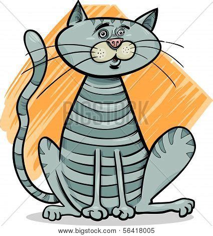 灰猫卡通 灰猫动漫 灰猫 大山谷图库