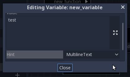 Allow Resizing Of Nodes In Visual Script Issue Godotengine Godot Github