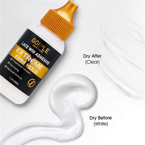 Goiple Wig Glue 134fl Oz Waterproof Lace Front Wig Adhesive Kit With