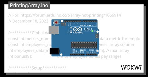 Array Not Printing Programming Arduino Forum