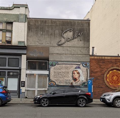 This Building With A Sign That Says Scubys 914 Gordon Is Intriguing