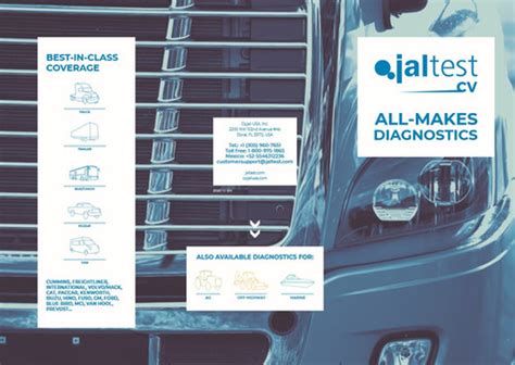 Jaltest Cv Commercial Vehicle Diagnostics Cip Company