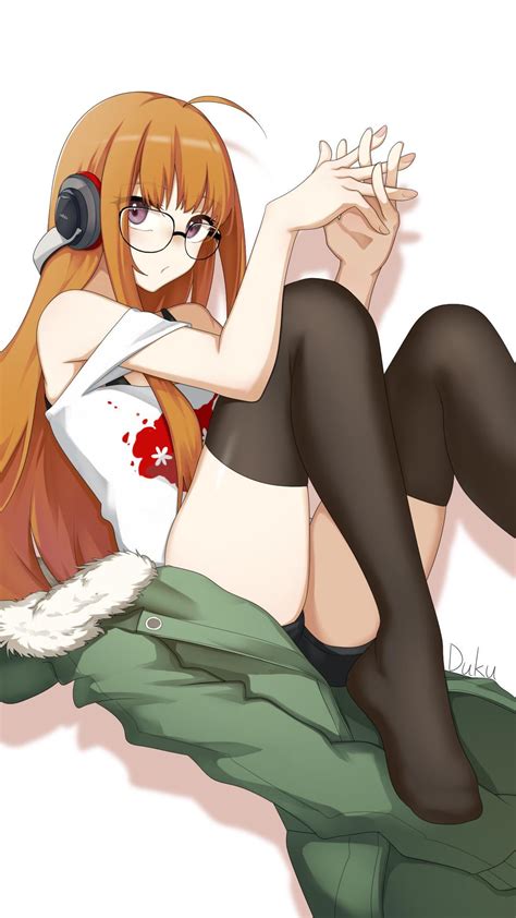 Futaba Without Her Glasses On R Churchoffutaba