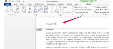 How To Add A Line To A Header In Word Techwalla