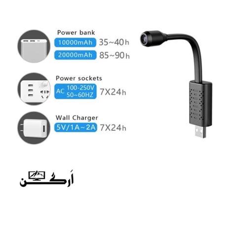 دوربین مداربسته مخفی وای فای بی سیم فروشگاه اینترنتی اَرگن
