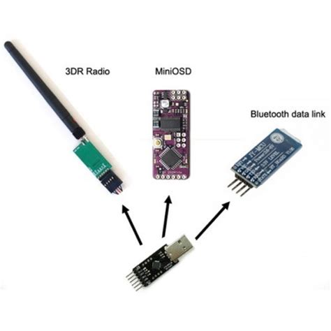USB To TTL Converter Module For FT232 FTDI MWC Multiwii Arduino With 6P