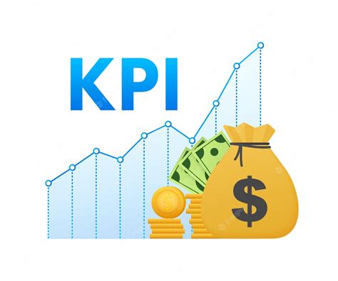 Premium Vector Kpi Key Performance Indicator Measurement Optimization Strategy Vector Stock