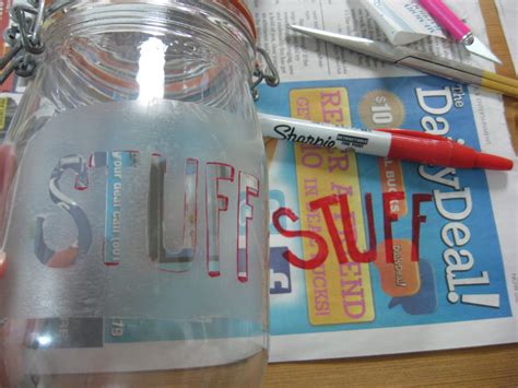 Craft With Confidence Glass Etching Tutorial