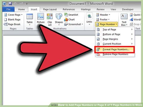 How To Add Page Numbers Or Page X Of Y Page Numbers In Word