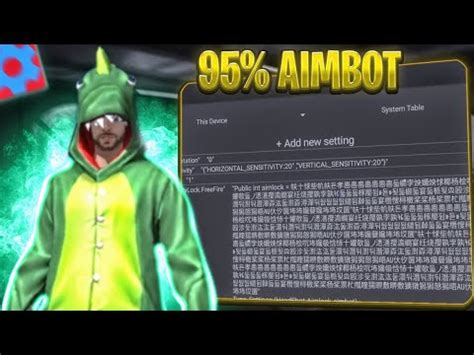 SETEDIT AIMBOT 95 HEADSHOT RATE COMMANDS PANEL LEVEL COMMANDS YouTube
