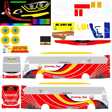 13 Livery Bussid Gumarang Jaya Cek Listnya Esportsku