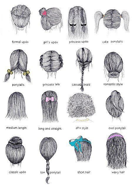 Drawing Girl Hair Ideas Image 271818 On
