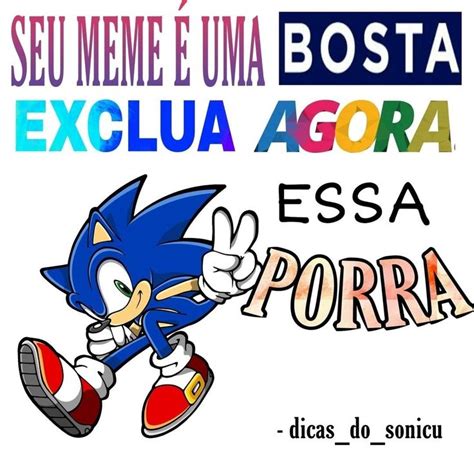Sonic Figurinha Whatsapp Frases Do Sonic Sonic Engraçado Meus Pins