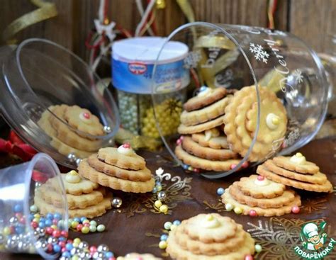 Новогоднее печенье с белым шоколадом | Recipe | Cooking recipes ...