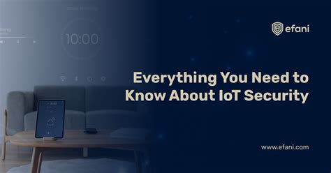 Everything You Need To Know About IoT Security