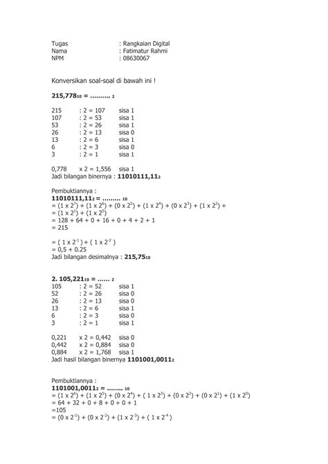 Tugas Rangkaian Digital Pdf