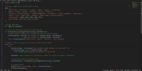 Aditi Singh On Linkedin Datascience Movieratingprediction Python Dataanalysis Movies Ai