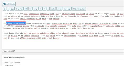 How To Indent Paragraphs In WordPress