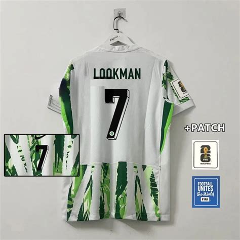 เสื้อทีมชาติไนจีเรีย Home Away สำหรับรอบคัดเลือกฟุตบอลโลกปี2026 คุณภาพaaa Shopee Thailand