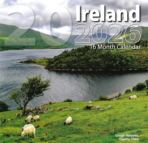 2026 Ireland Full Size Wall Calendar For Planning Scheduling And Organizing