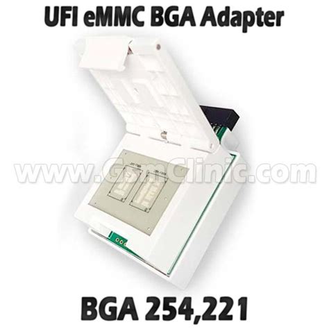 Ufi Bga 254 221socket 2 In 1 Emmcemcp Socket Bga221bga254