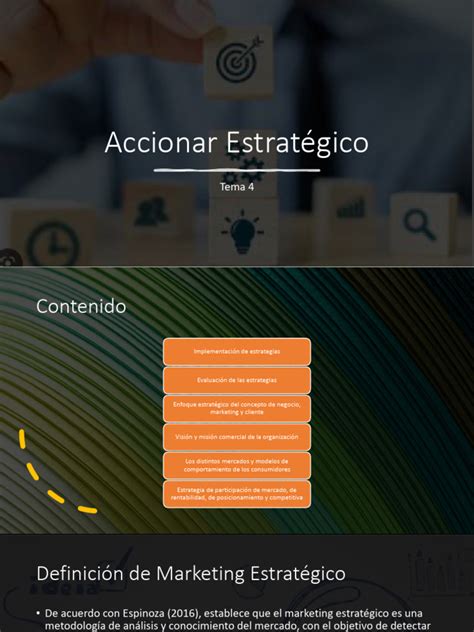Tema 4 Accionar Estratégico Marketing Descargar Gratis Pdf