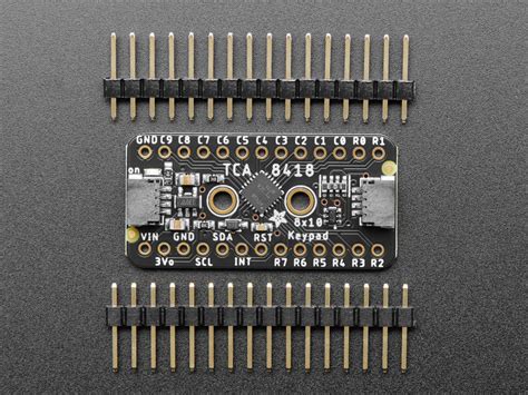 Adafruit Tca8418 Keypad Matrix And Gpio Expander Breakout Stemma Qt — Robot Italy