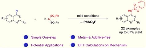 Metal‐free Regioselective Direct C 4 −h Amination Of Quinazoline With N‐fluorobenzenesulfonimide