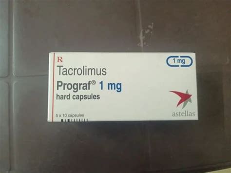 Tacrolimus Prograf 1mg Hard Capsules At Rs 413 Box Pangraf Capsule In Ahmedabad Id