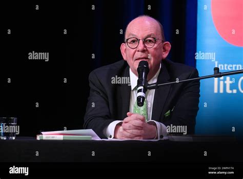 Cologne Germany 07th Mar 2024 Literary Critic And Journalist Denis Scheck Reads At Lit