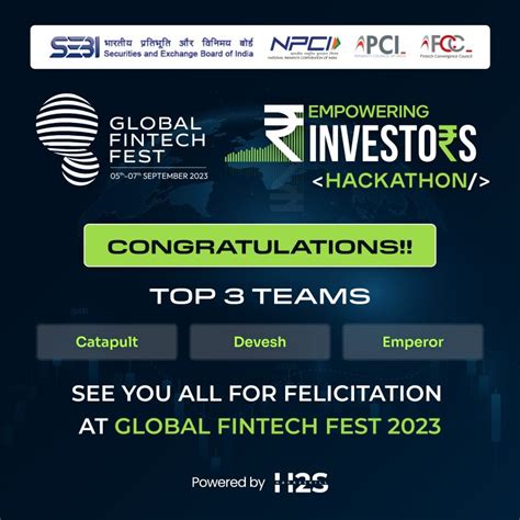 Hack2skill On Linkedin Empoweringinvestorshackathon Hackathon Sebi Hack2skill H2s Gff