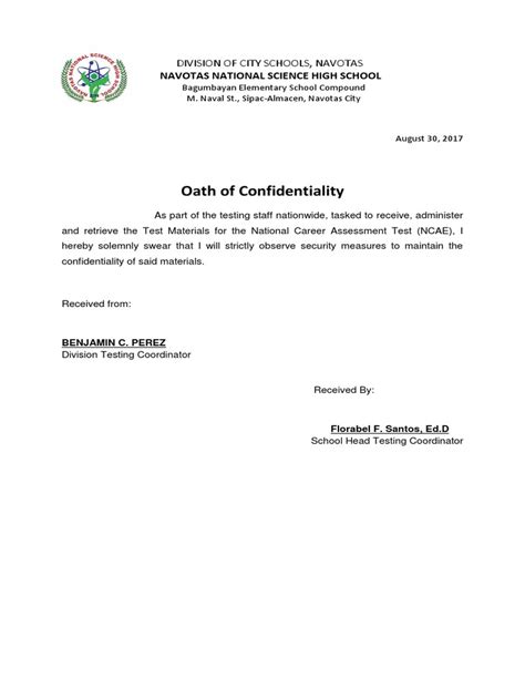 Ncae Forms Pdf Test Assessment Behavior Modification