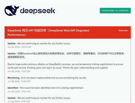 After Cyberattacks Deepseek Deactivates Registration Heise Online