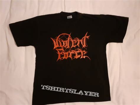 Violent Force Red Logo Shirt Tshirtslayer Tshirt And Battlejacket Gallery